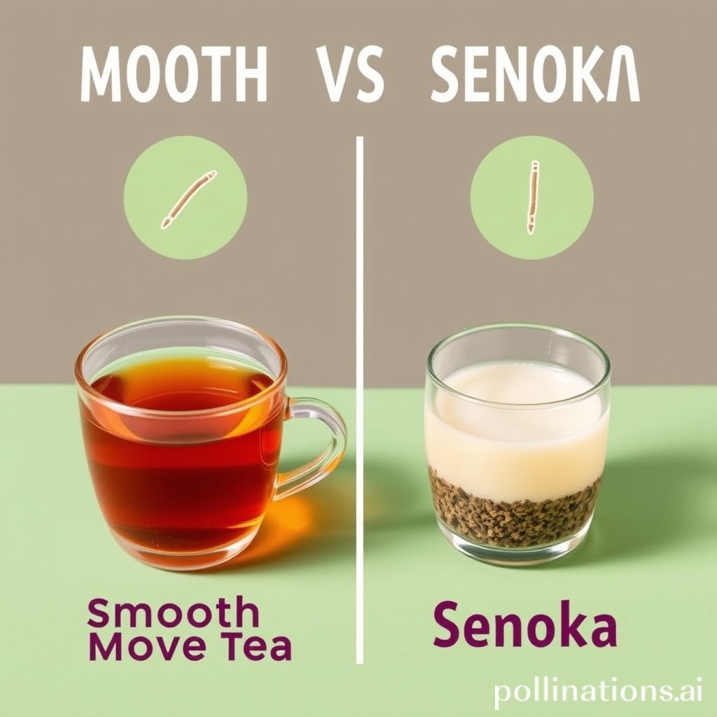 Relieve Constipation Naturally: Smooth Move Tea vs Senokot Compared