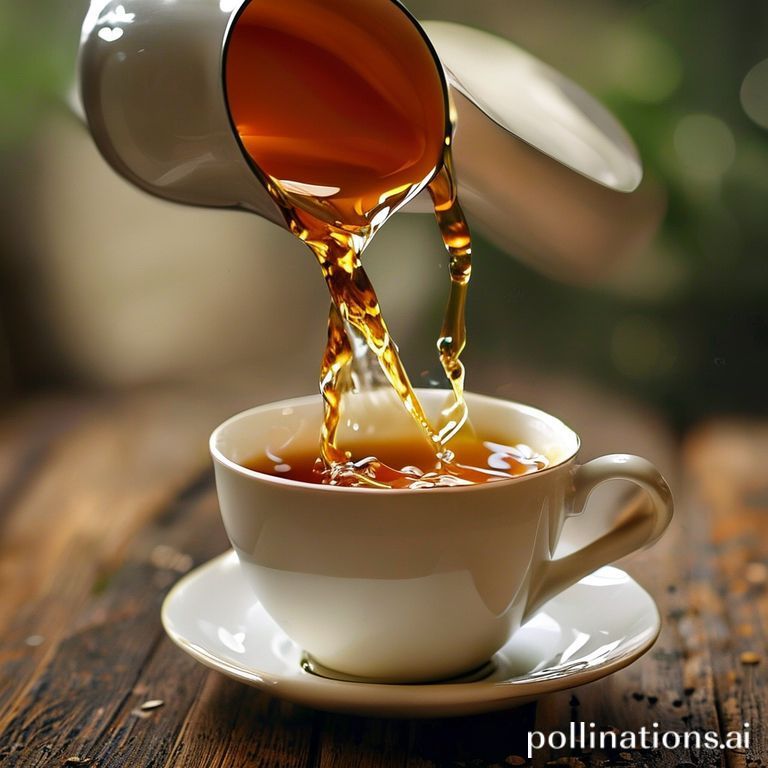 Whats Moving Faster The Tea Or The Cup?