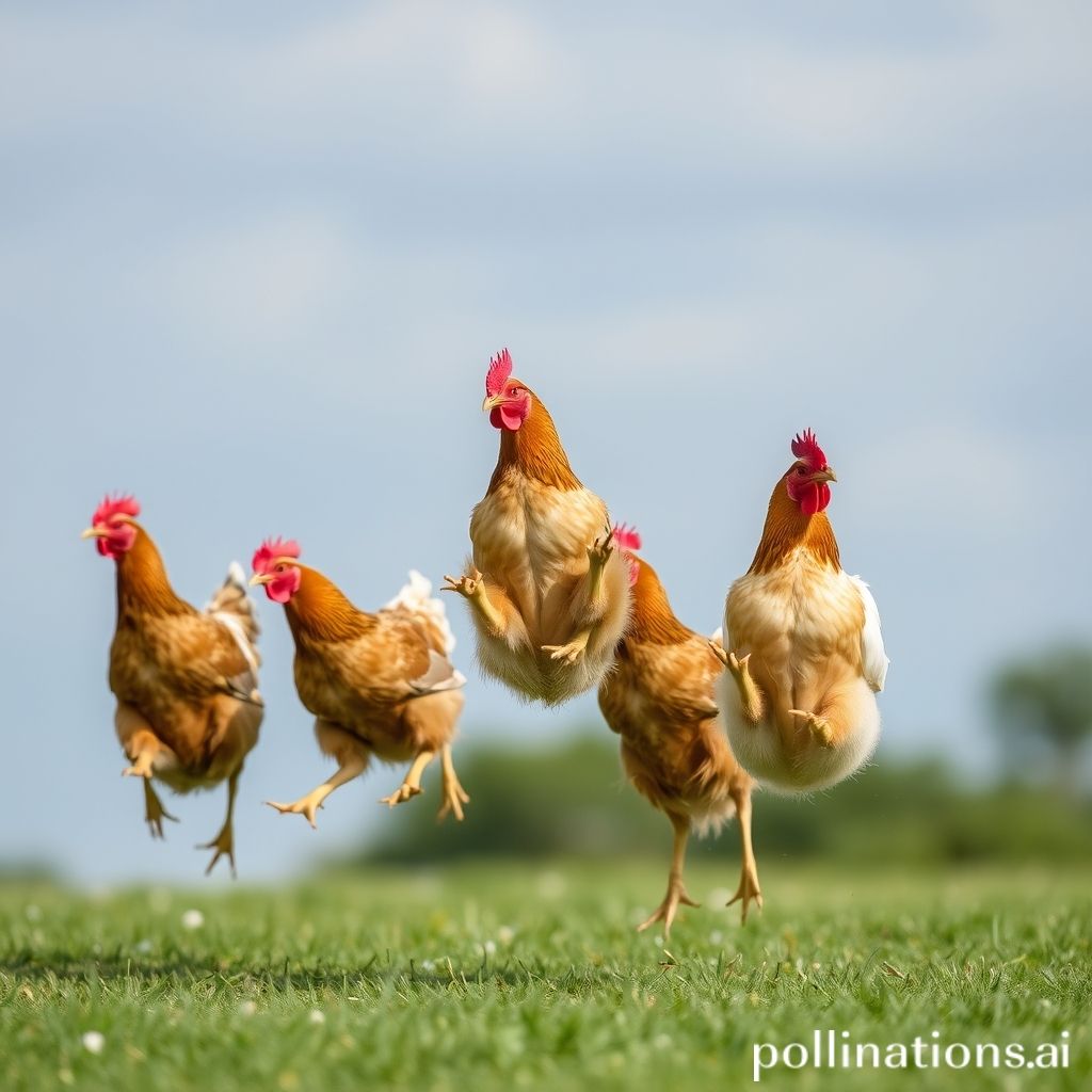 How High Can Chickens Jump?