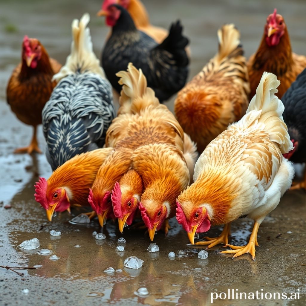 How Do Chickens Drink Water?