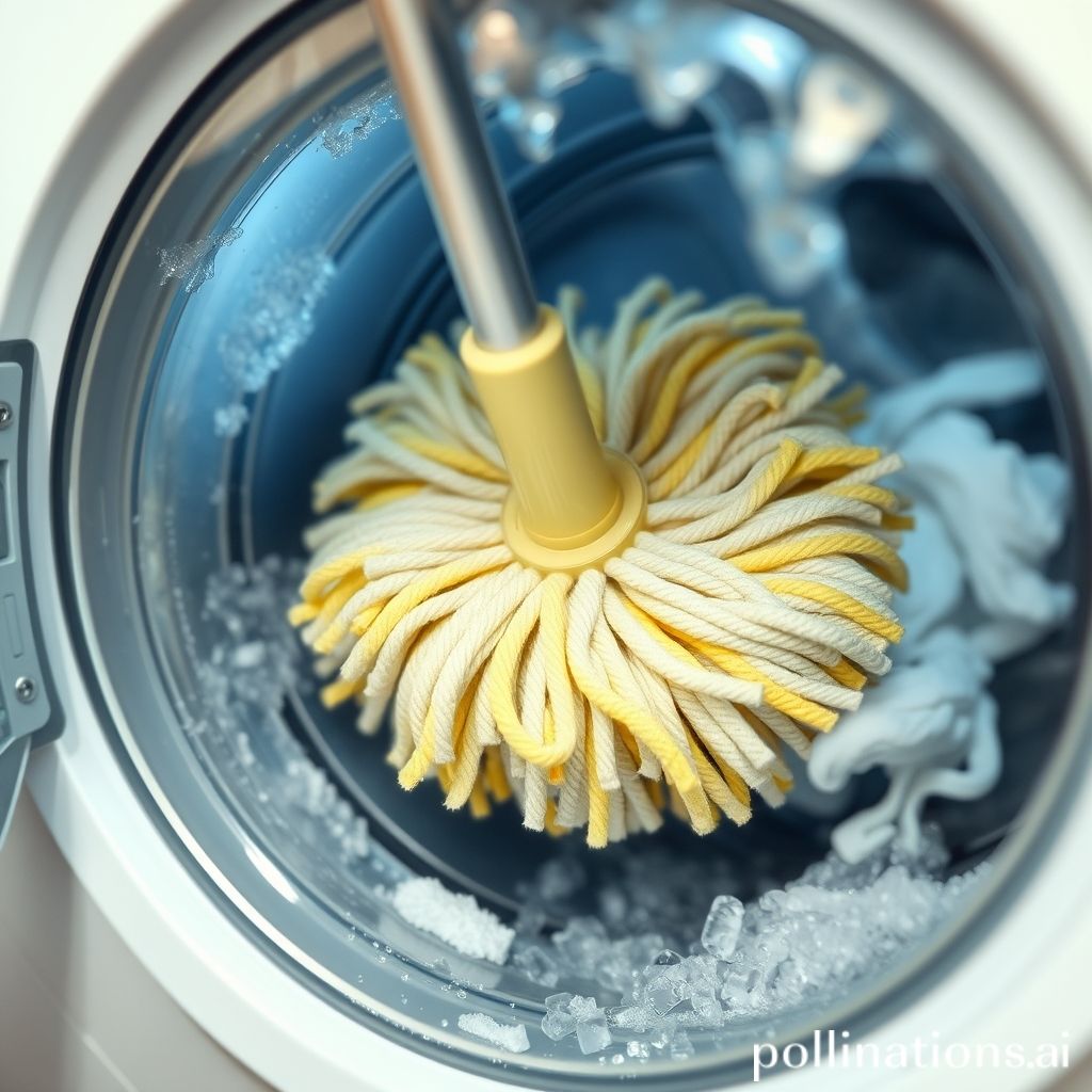 Effortlessly Clean Your Spin Mop Head: Machine Washing Tips