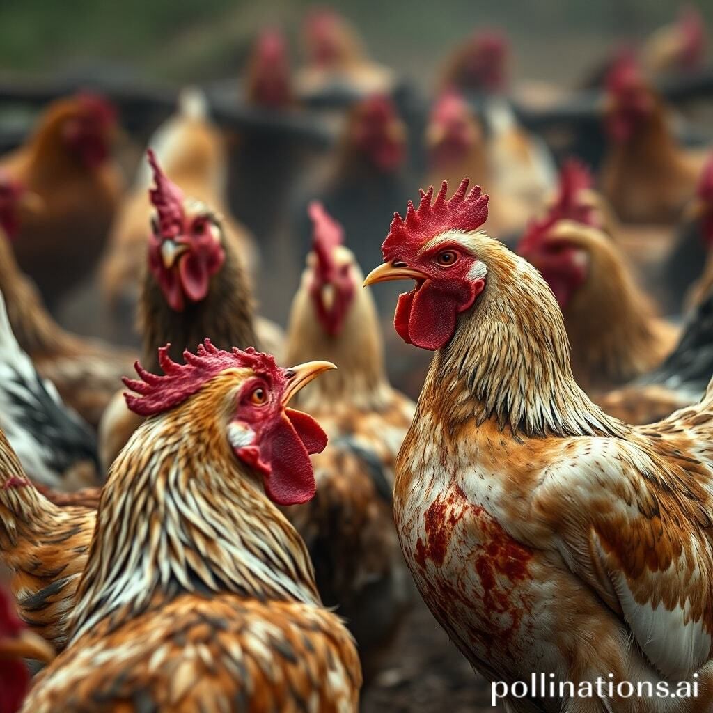 How Do Chickens Kill Each Other?
