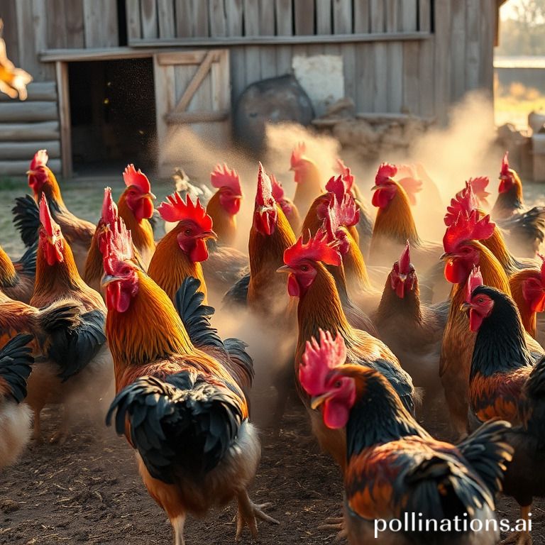 How Do Chickens Kill Each Other?