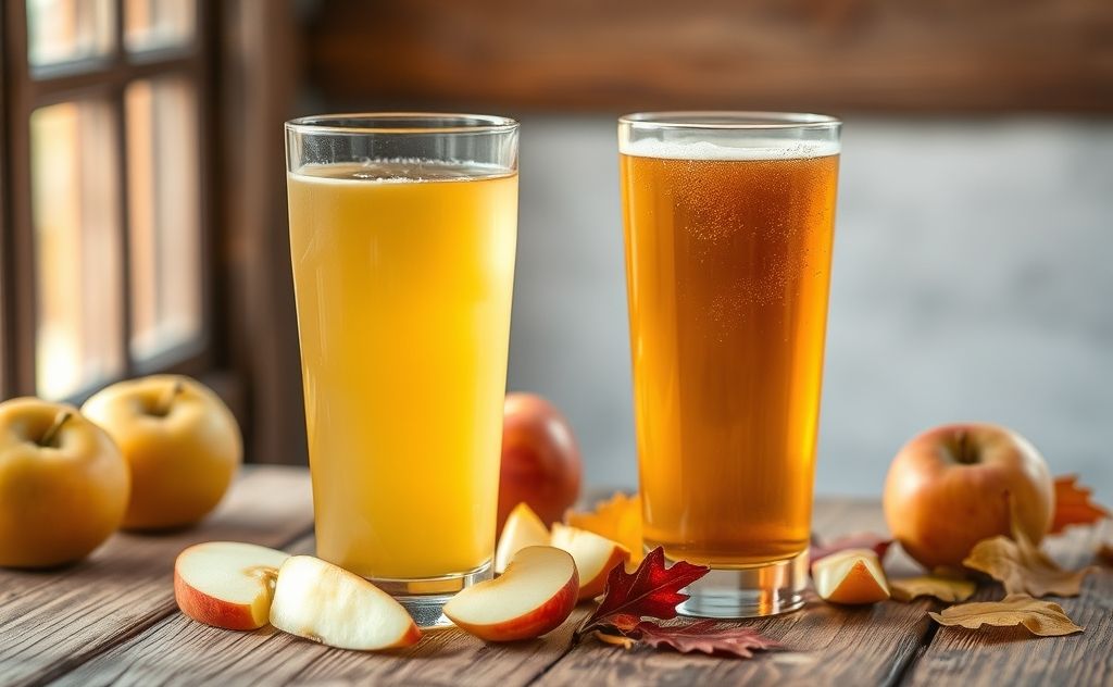 Unfiltered Apple Juice vs Apple Cider: Key Differences
