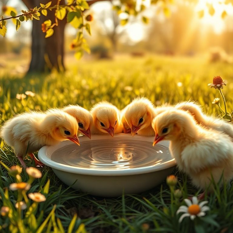 What Do Baby Chickens Drink?