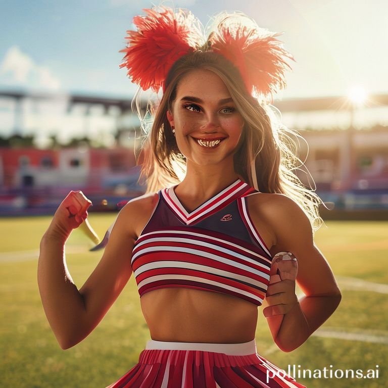 Chat with Perky Cheerleader - AI Character | Voice & Image Support