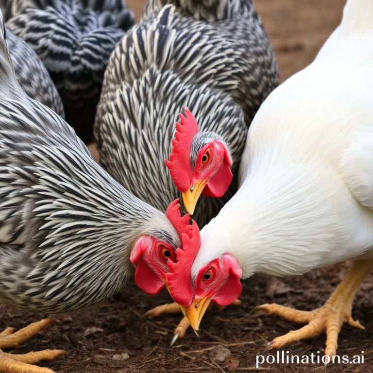 Why Do Chickens Rub Their Beaks On The Ground?