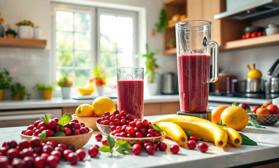 Boost Your Energy with Cranberry Juice Smoothie Recipes