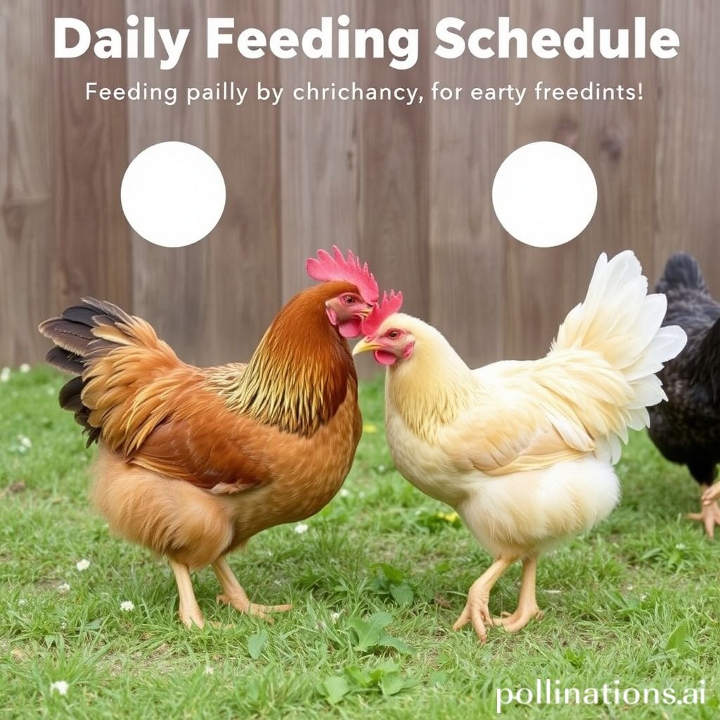 How Often Do You Feed Chickens?