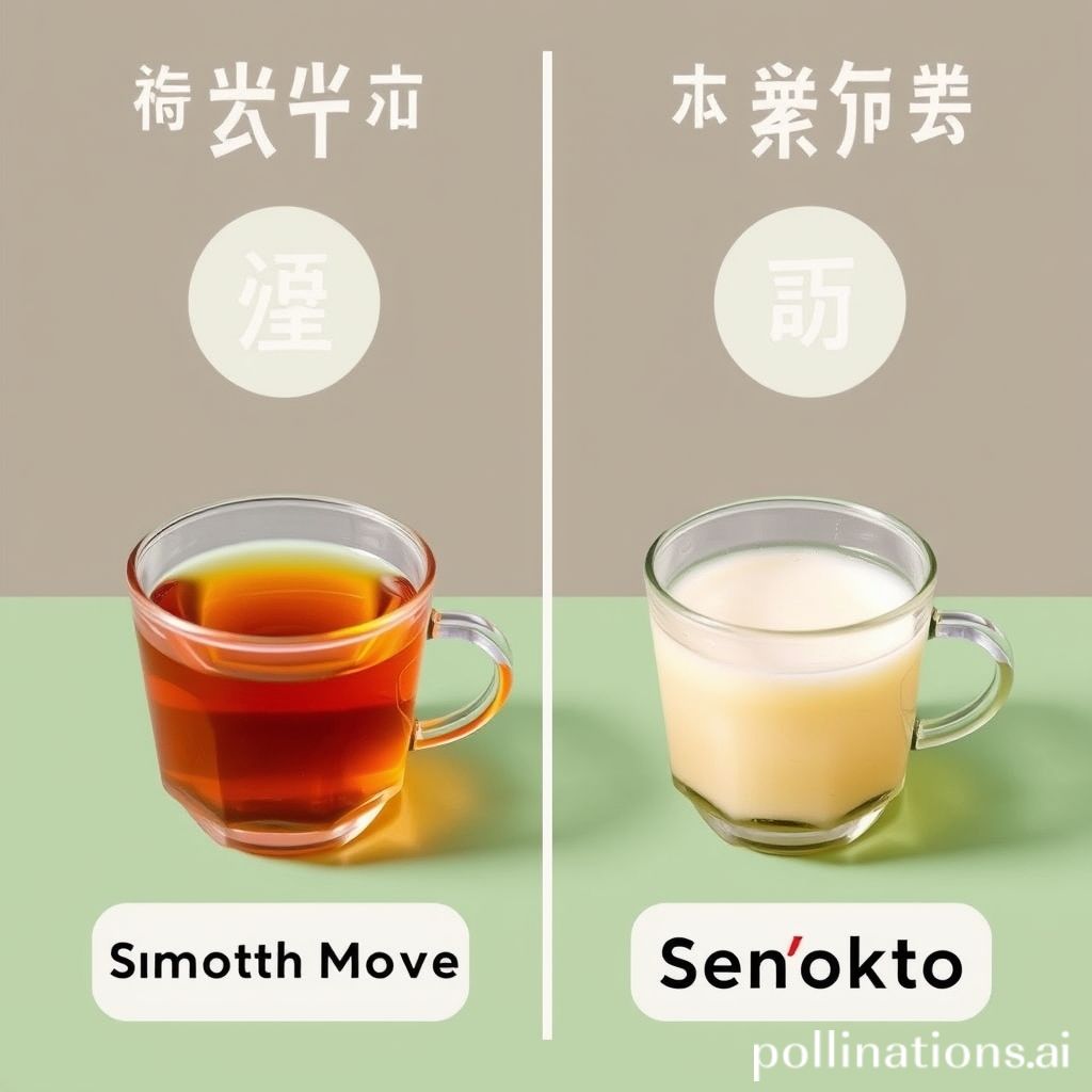 Relieve Constipation Naturally: Smooth Move Tea vs Senokot Compared