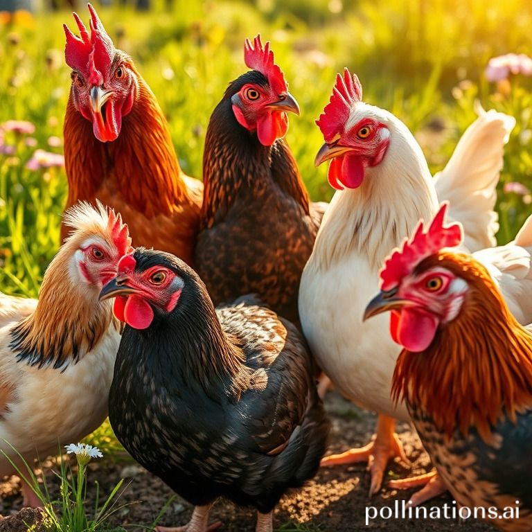 What Color Are Chickens Eyes?