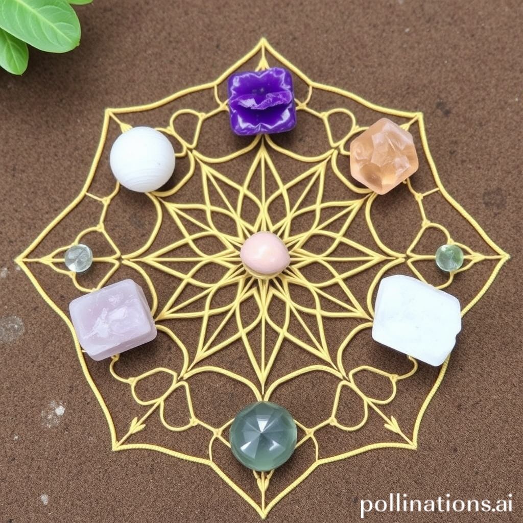 Crystal Grid Grounding: Map Your Path to Energy Harmony - Chakra Serenity