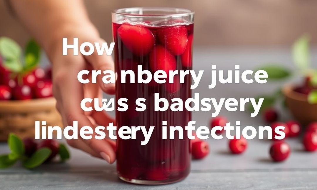 Cranberry Juice: Natural Relief for Bladder Infections