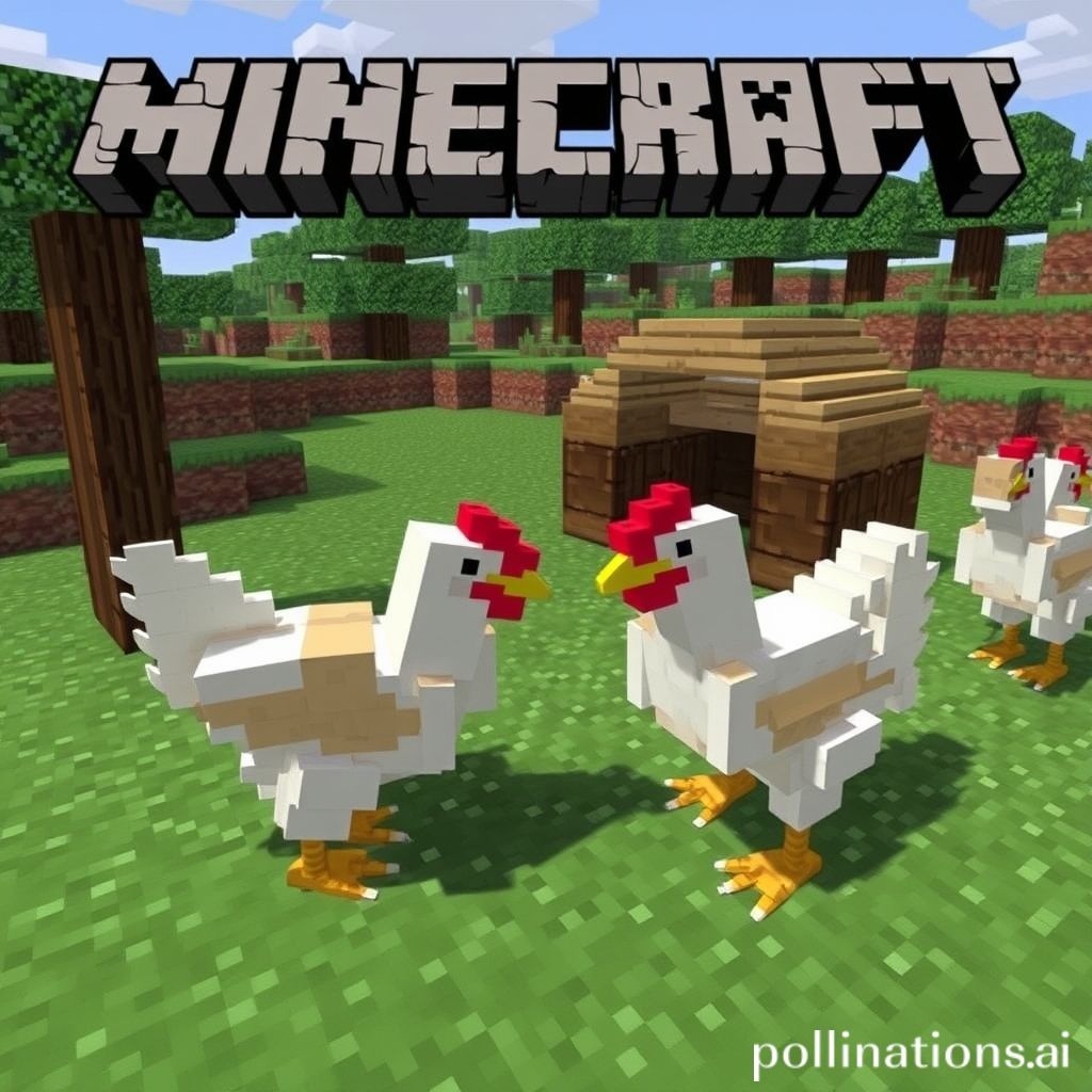 What Does Chickens Eat In Minecraft?