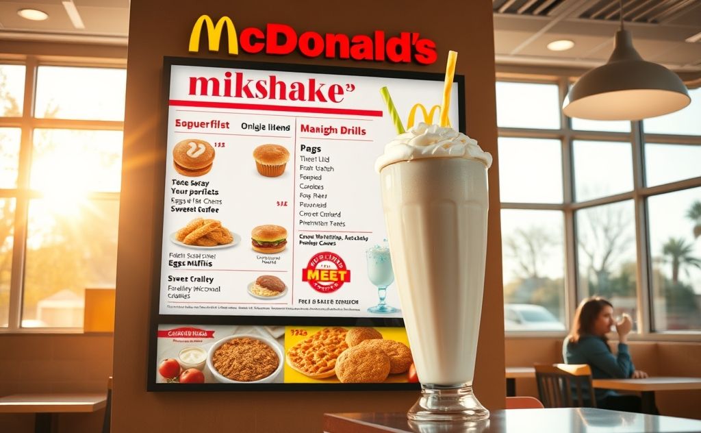 Can You Get a McDonald's Milkshake in the Morning?