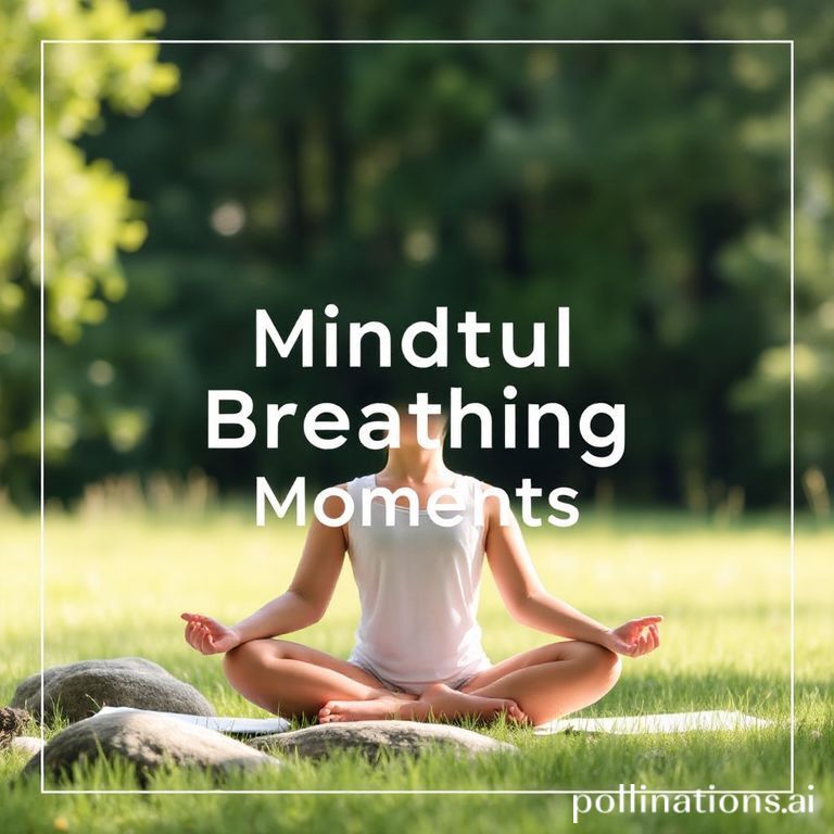 Moments of Mindfulness: Embrace Breath Awareness - Chakra Serenity