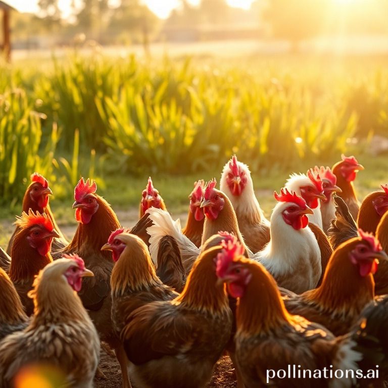 Why Do Chickens Cluck Loudly?