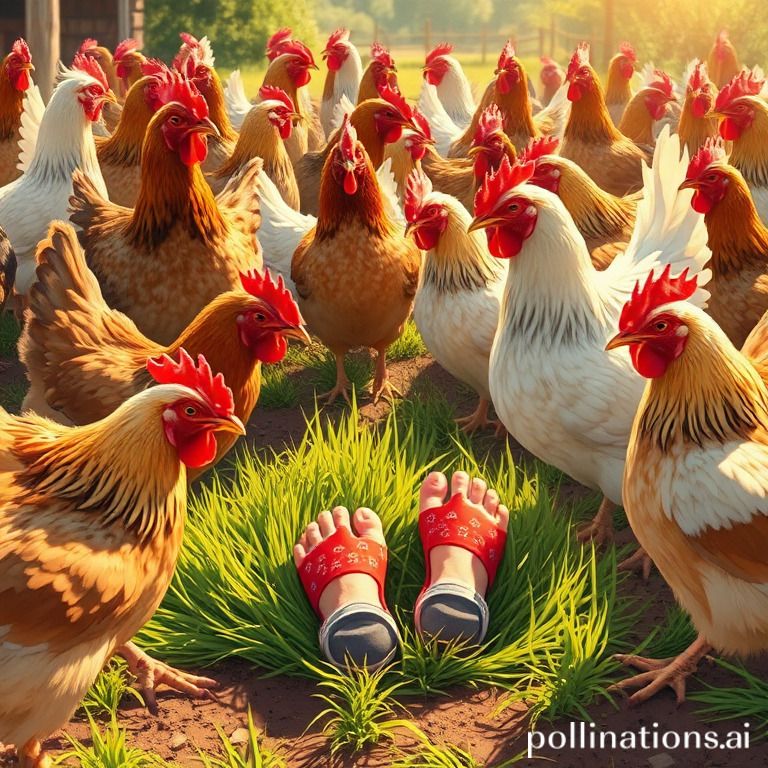 Why Do Chickens Peck Your Feet?