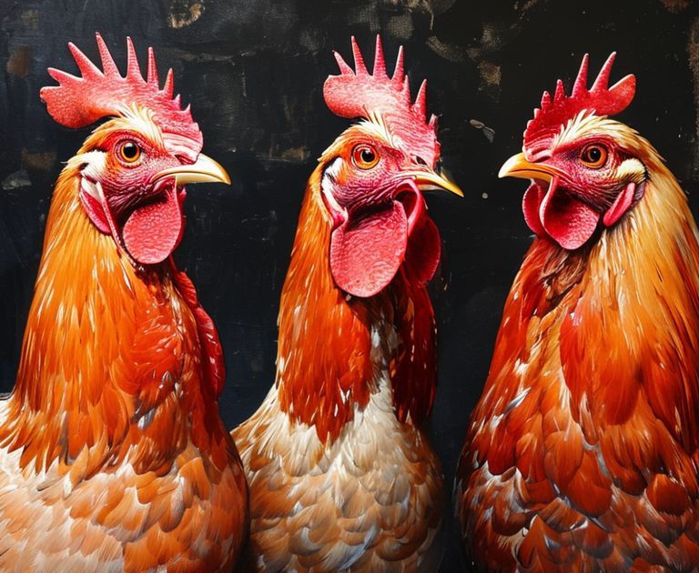 What Are The Red Things On Chickens? Wattles Explained