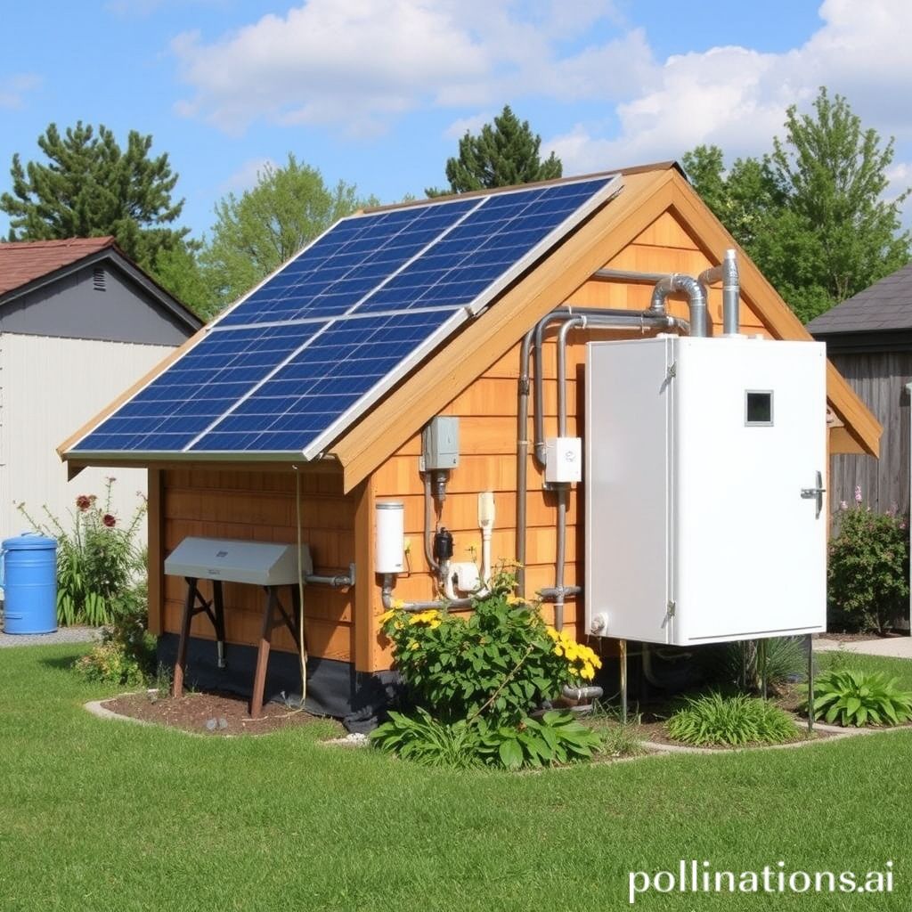Solar-powered Hydronic Boiler
