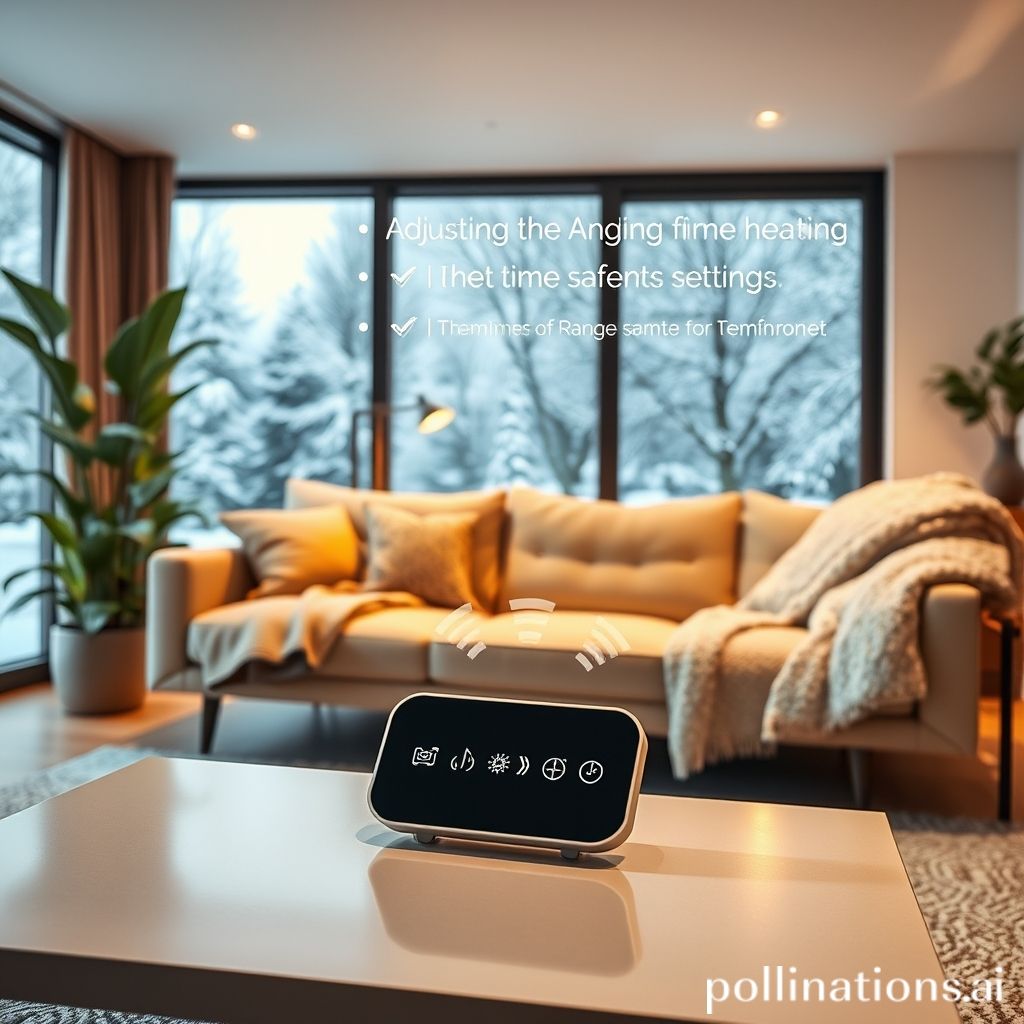 How To Adjust The Range Of Remote Heating Control?