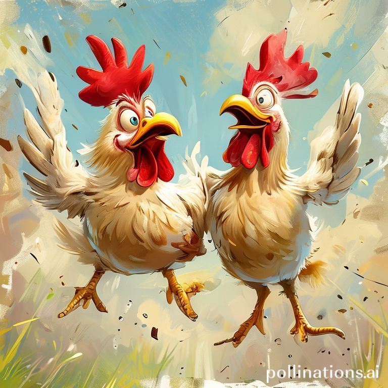 Why Do Chickens Chest Bump?