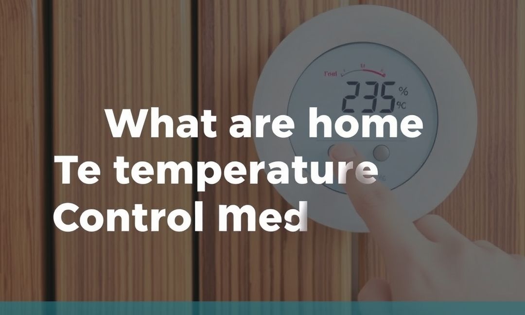 Efficient Home Temperature Control: A Comprehensive Guide