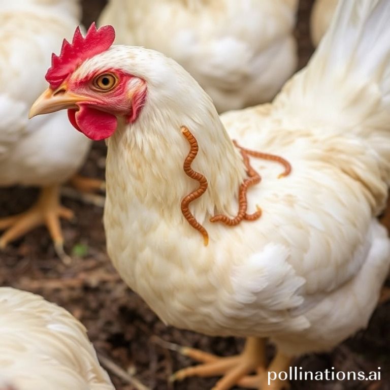 How To Tell If Chickens Have Worms?