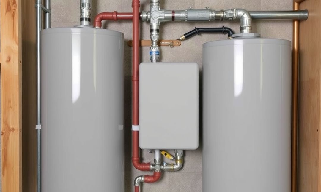 Efficient Piping Installation For Multiple Hot Water Heaters