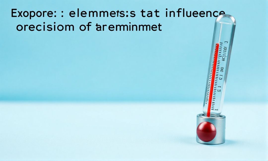 Fascinating Factors Influencing Thermometer Precision
